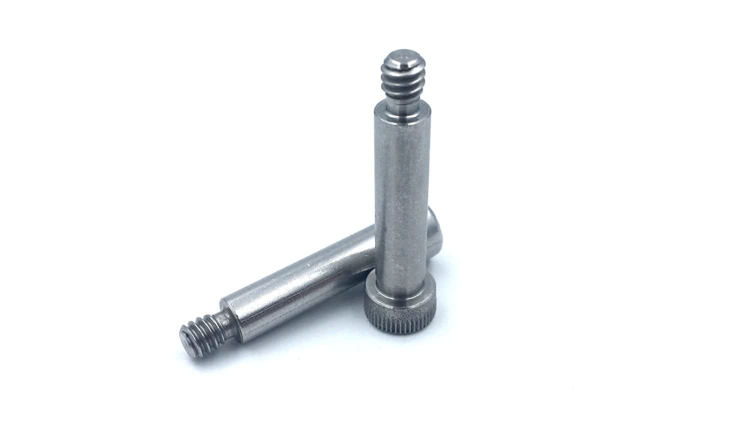 Custom Length Shoulder Bolts In Stainless Steel - 1/4 X 1" - Engineered ...