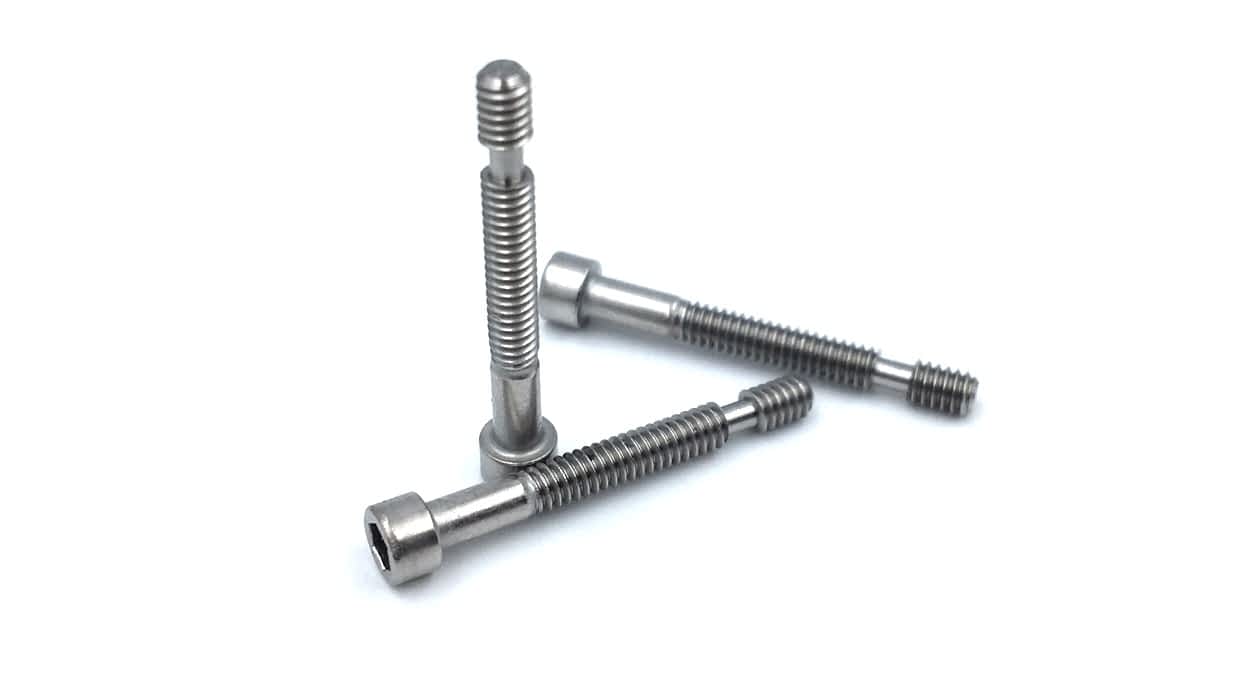 Custom Captive Shoulder Screws - 18-8 Stainless Steel Material ...